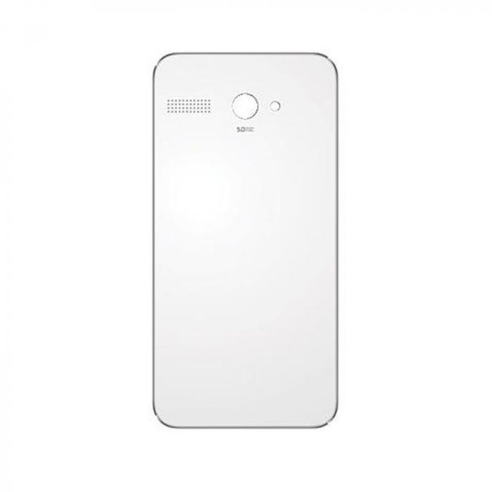 Back Panel Cover for Lava Iris Atom X - Colour Black