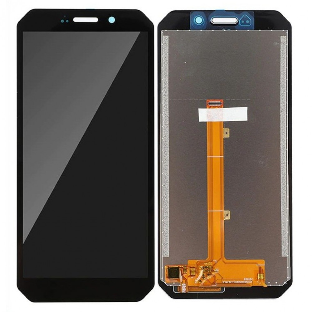 LCD With Touch Screen For Doogee S61 - White Display Glass Combo Folder